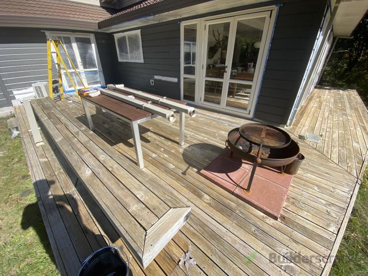 Replace and extend Pine Deck with Kwila (# 465789) | Builderscrack