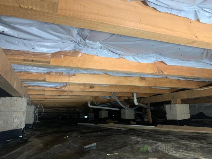 Ceiling and Underfloor Insulation installation (# 507023) | Builderscrack