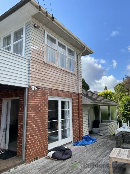 One side of house exterior painting (# 544156) | Builderscrack