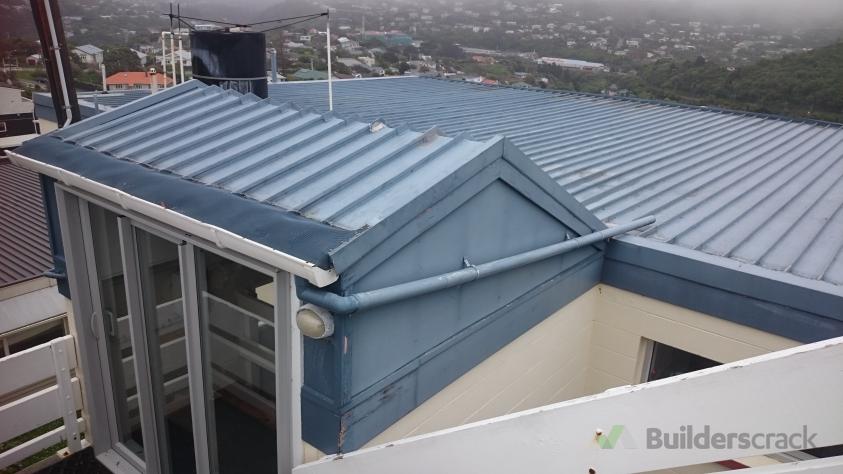 Install rafters in roof cavity and replace fascia and barge boards ...