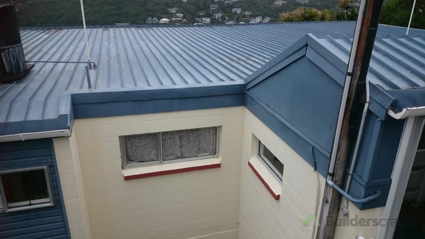 Install rafters in roof cavity and replace fascia and barge boards ...