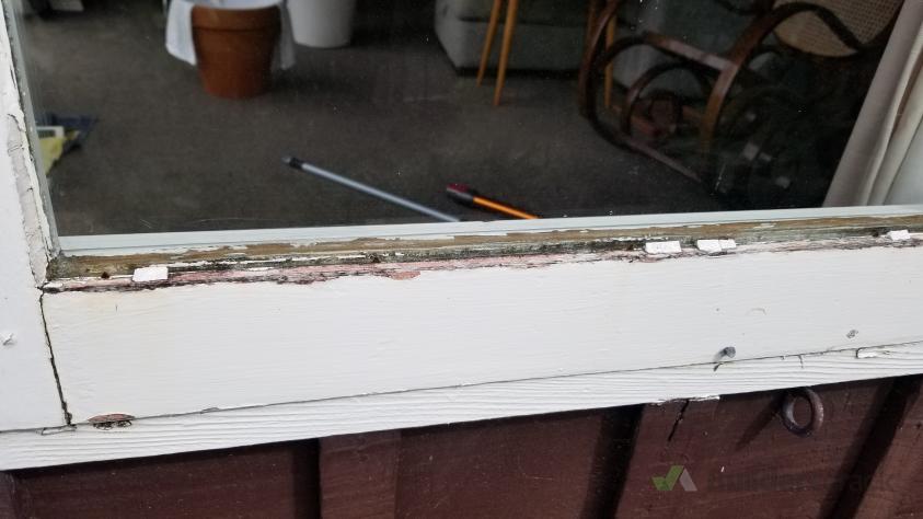 Timber Window frame repair - two large windows, repair, reseal, paint ...