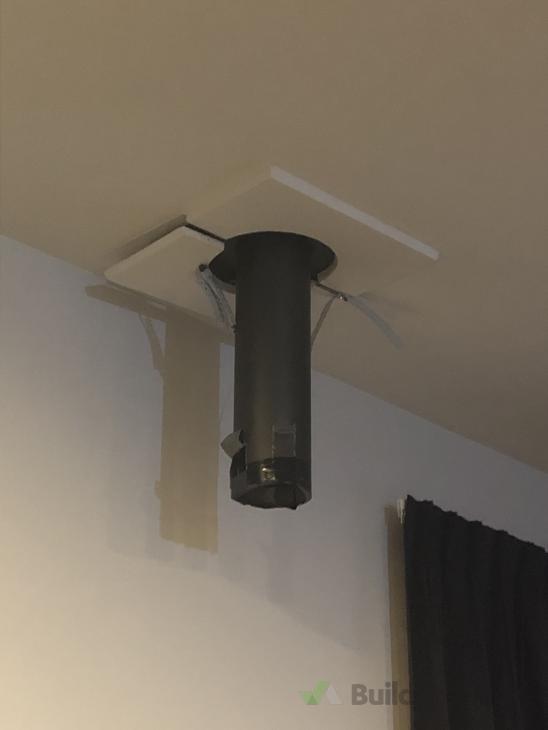 Remove Old flue and repair ceiling and roof (#574041) | Builderscrack