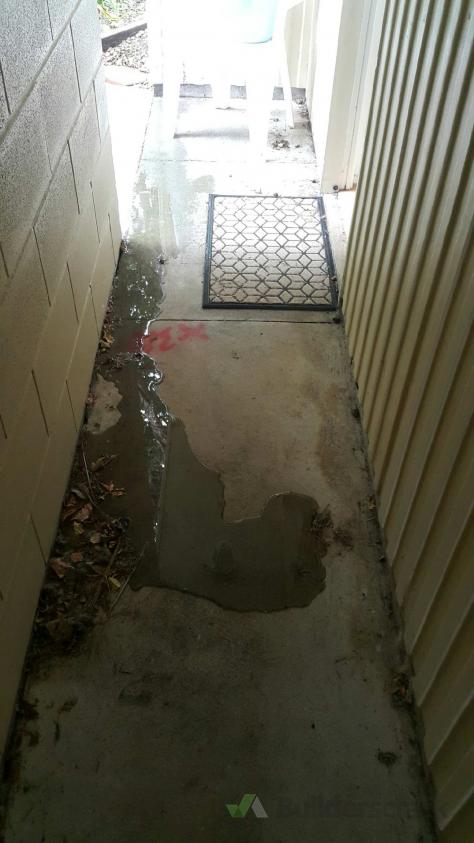 Add drainage to the footpath (# 593107) | Builderscrack