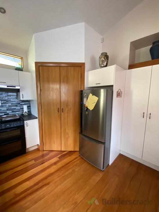 Extend interior laundry walls and put in new doors (# 602115 ...