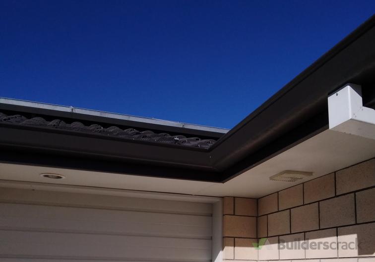 Replacement of damaged gutter (# 614623) | Builderscrack