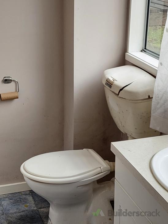 Putting in a new toilet and wash basin (# 617981) | Builderscrack