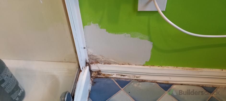 Bathroom plaster board repair. (# 647979) | Builderscrack