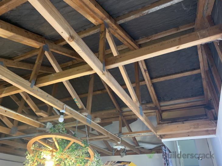 Gib installation on garage ceiling (#659548) | Builderscrack