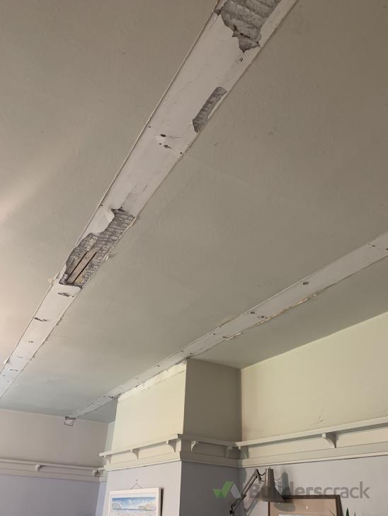 Repair and replaster or gib old ceilings (# 666077) | Builderscrack