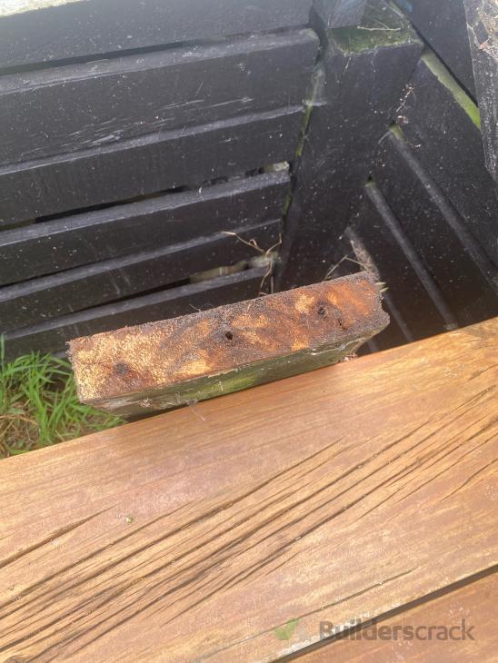 Repair rotten & broken deck stairs (# 682401) | Builderscrack