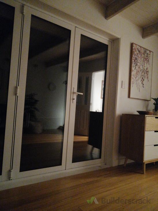 Bifold aluminium door adjustment (# 701858) | Builderscrack