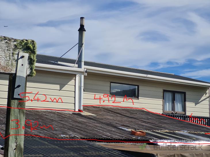 Reroof one side of shallow pitched roof #2 (# 719533) | Builderscrack
