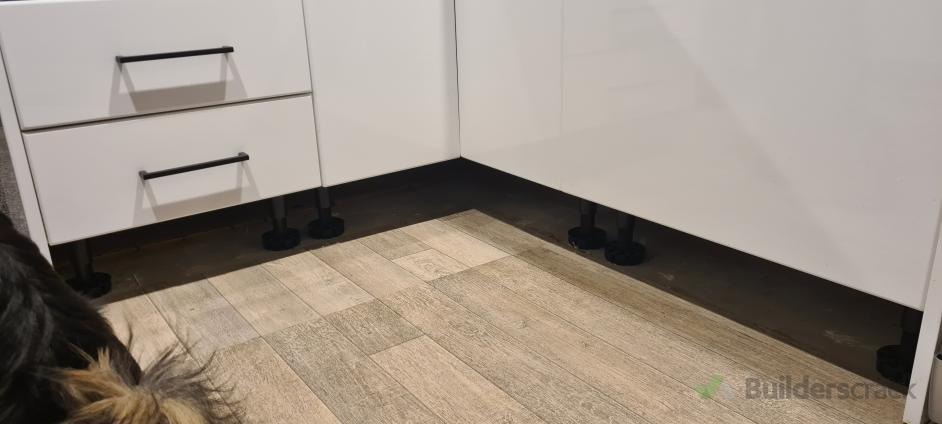 Replace small amount skirting & attach kickboards in Kitchen (#730105 ...